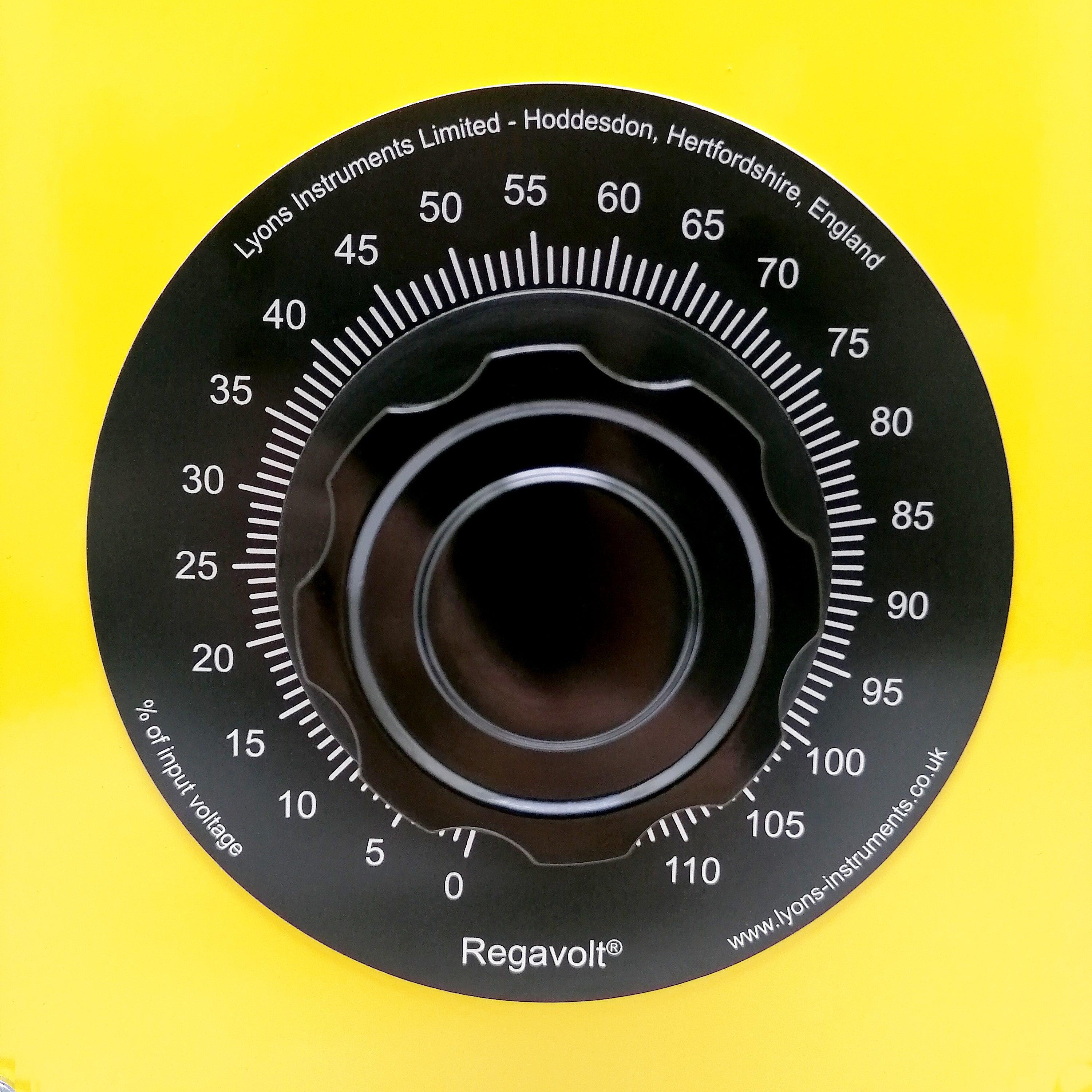 Portavolt Single Phase 230V Variable Transformer Variac 15A 0-115% wit – Lyons Instruments
